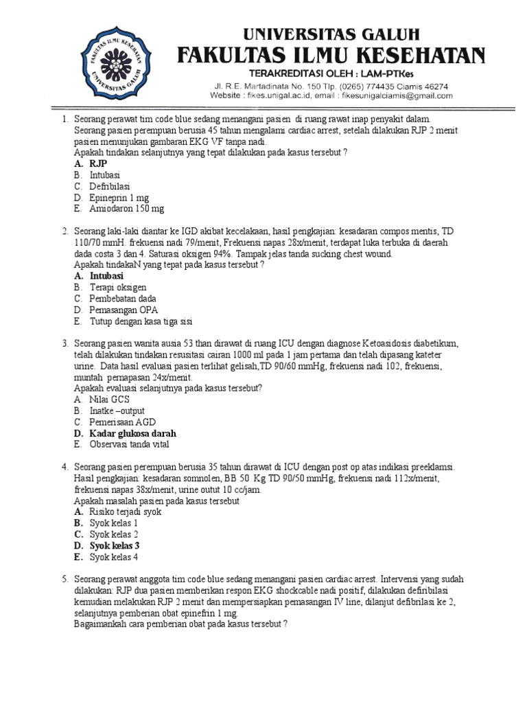 Soal Latihan Uas | PDF