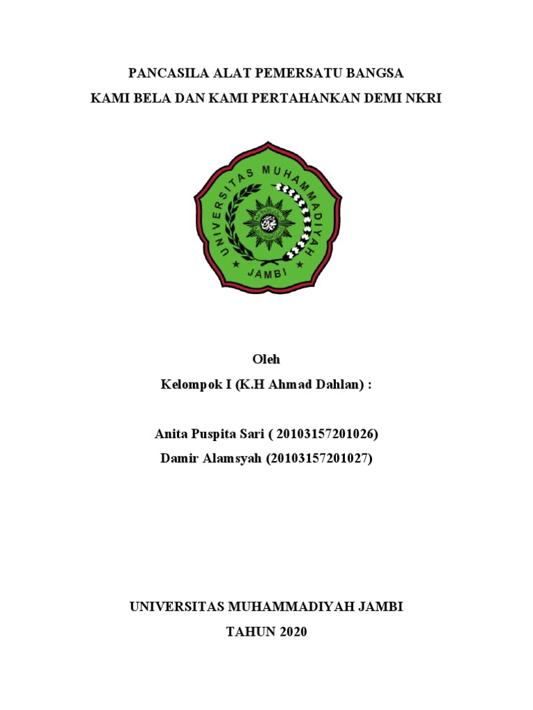 Pancasila: Alat Pemersatu Bangsa Indonesia | PDF
