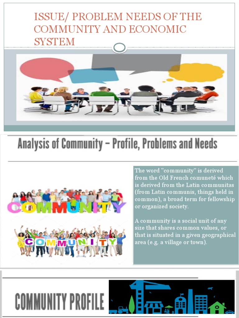 Community Problems | PDF