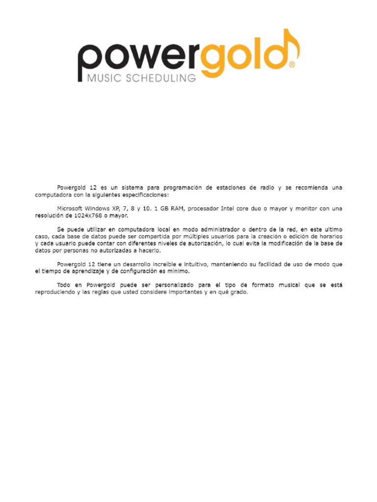 Powergold 12 PDF | PDF