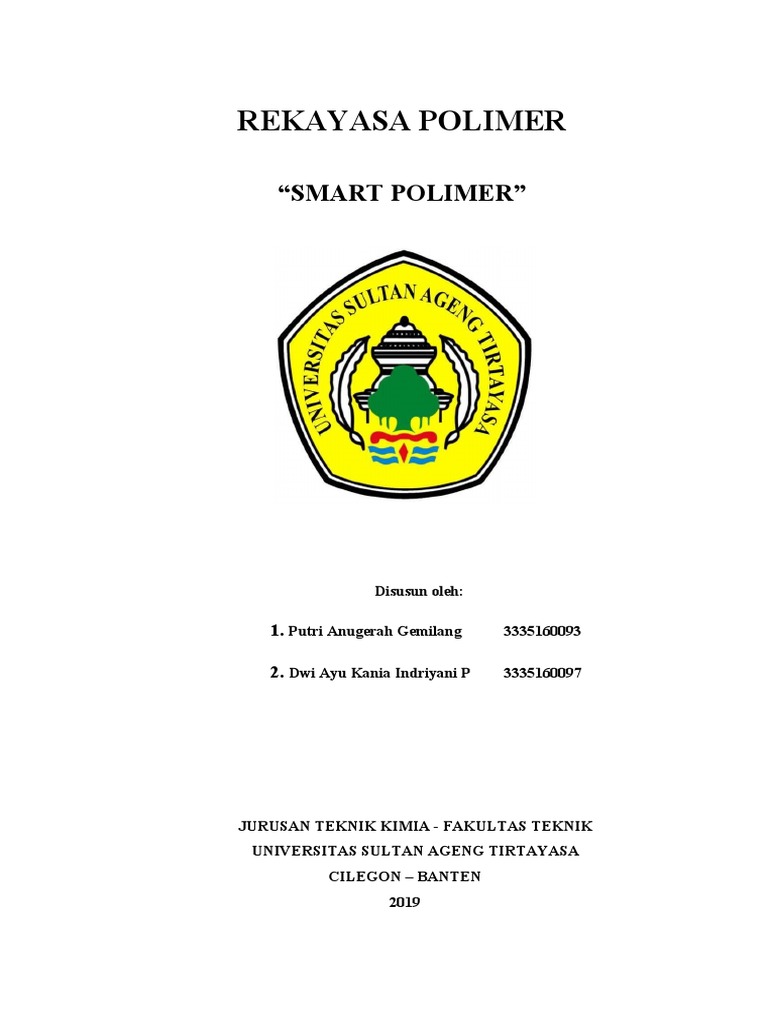 Makalah Rekayasa Polimer | PDF