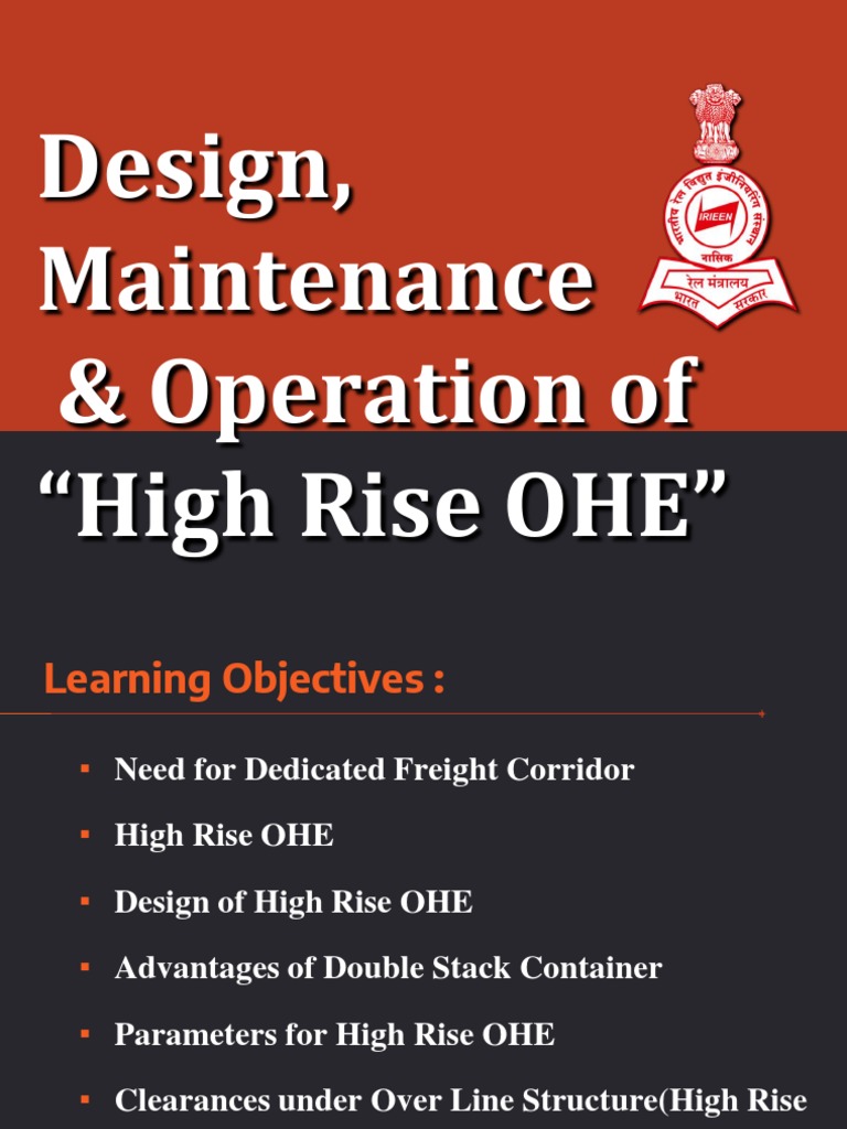 High Rise OHE | PDF | Rail Infrastructure | Electromagnetism