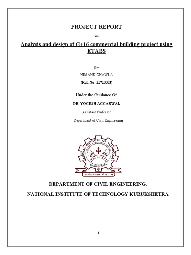 Project Report | PDF | Beam (Structure) | Earthquakes