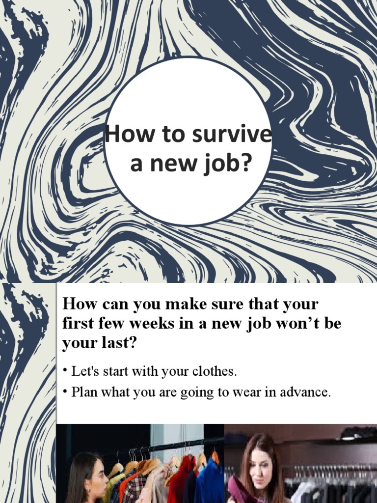 How To Survive in A New Job? | PDF | Career & Growth | Self-Improvement