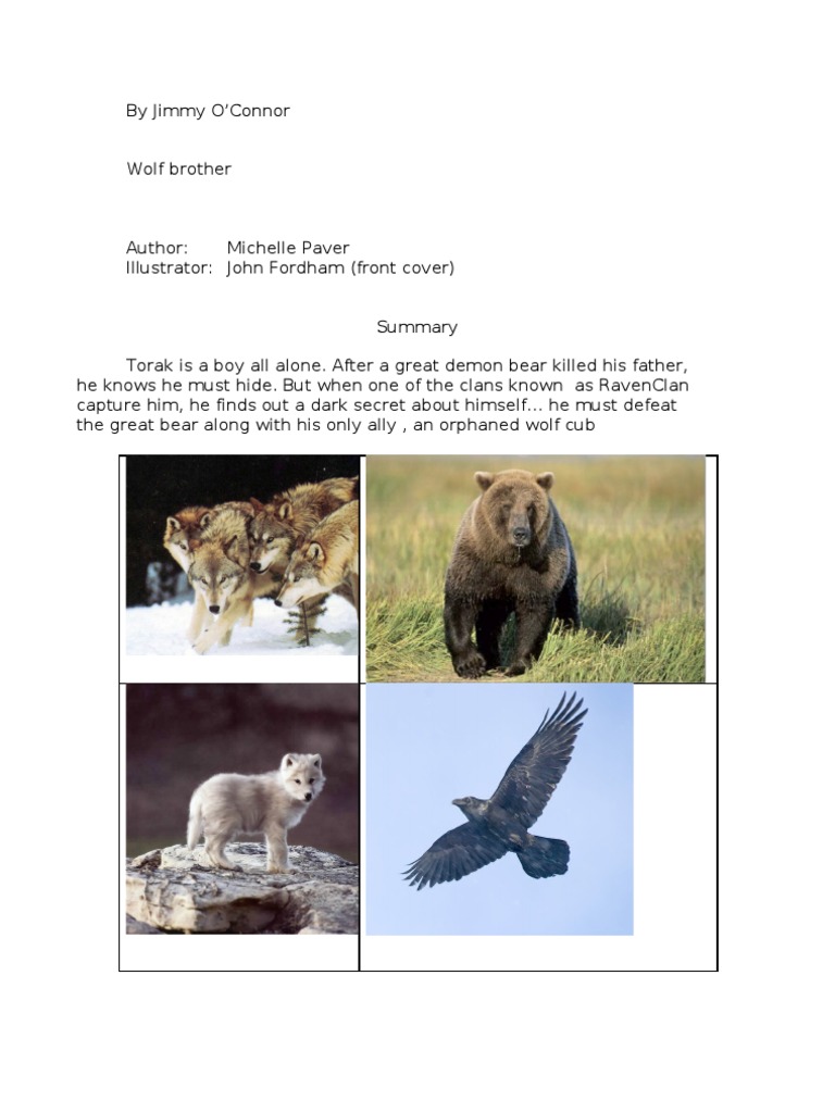 Wolf Brother | PDF | British Children's Novels | Novel Series