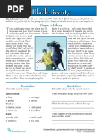 Black Beauty Reading Comprehension Worksheet | PDF | Black Beauty