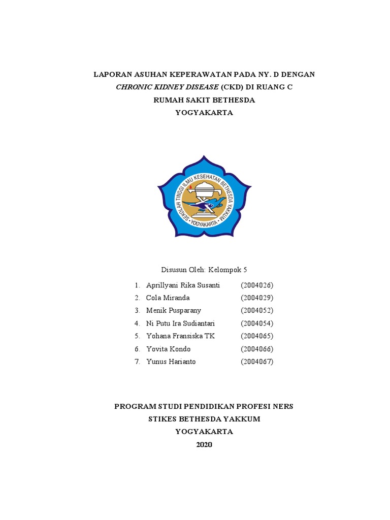 LP Dan Askep CKD KMB Kelompok 5 | PDF
