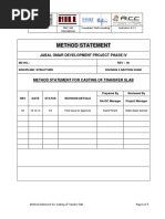 Method Statement Pressure Grouting | PDF | Home & Garden