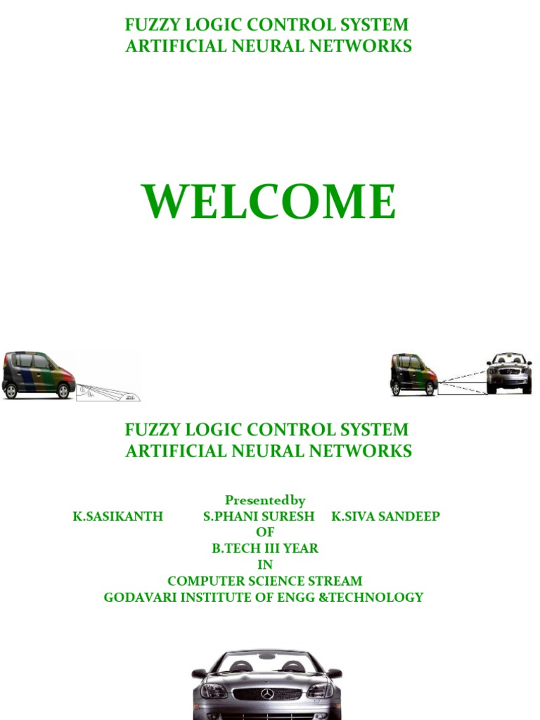 Welcome: Fuzzy Logic Control System Artificial Neural Networks | PDF ...