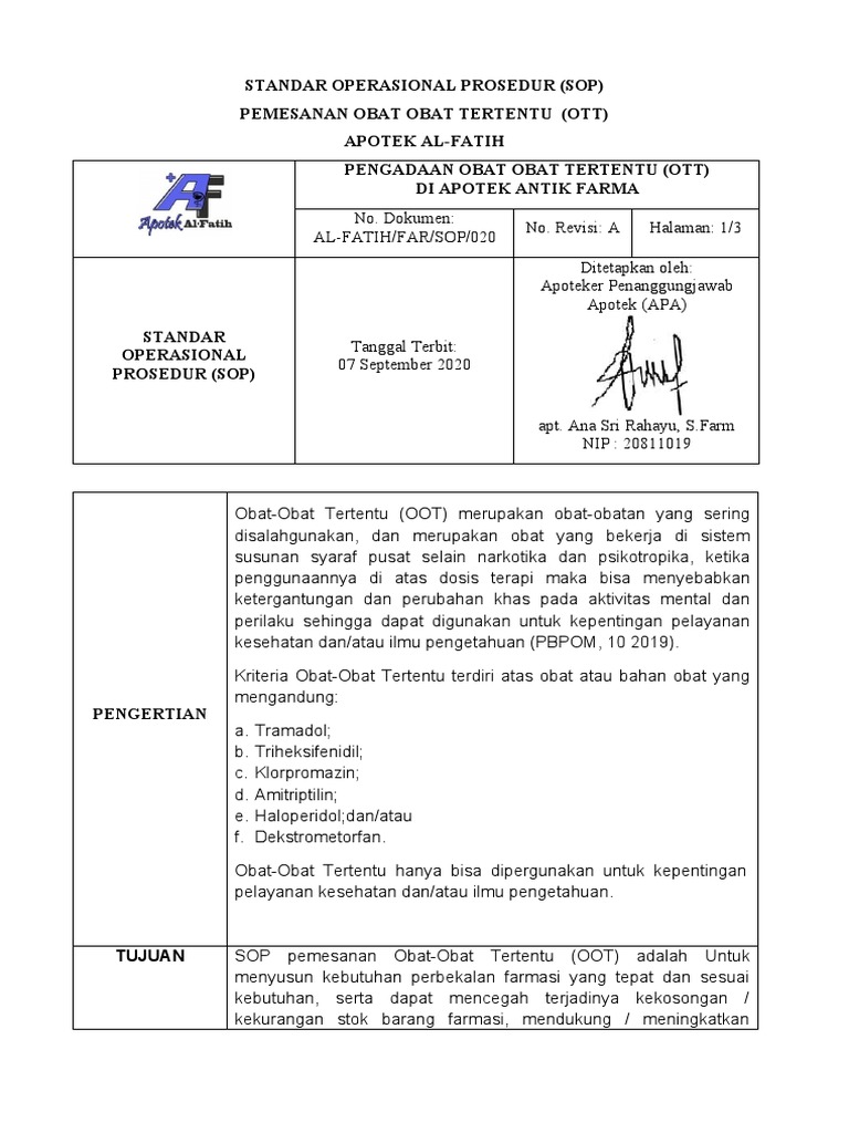 SOP Pengiriman CCP | PDF | Sains & Matematika