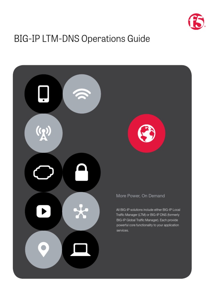 f5 LTM GTM Operations Guide 1 0 PDF | PDF | Load Balancing (Computing ...