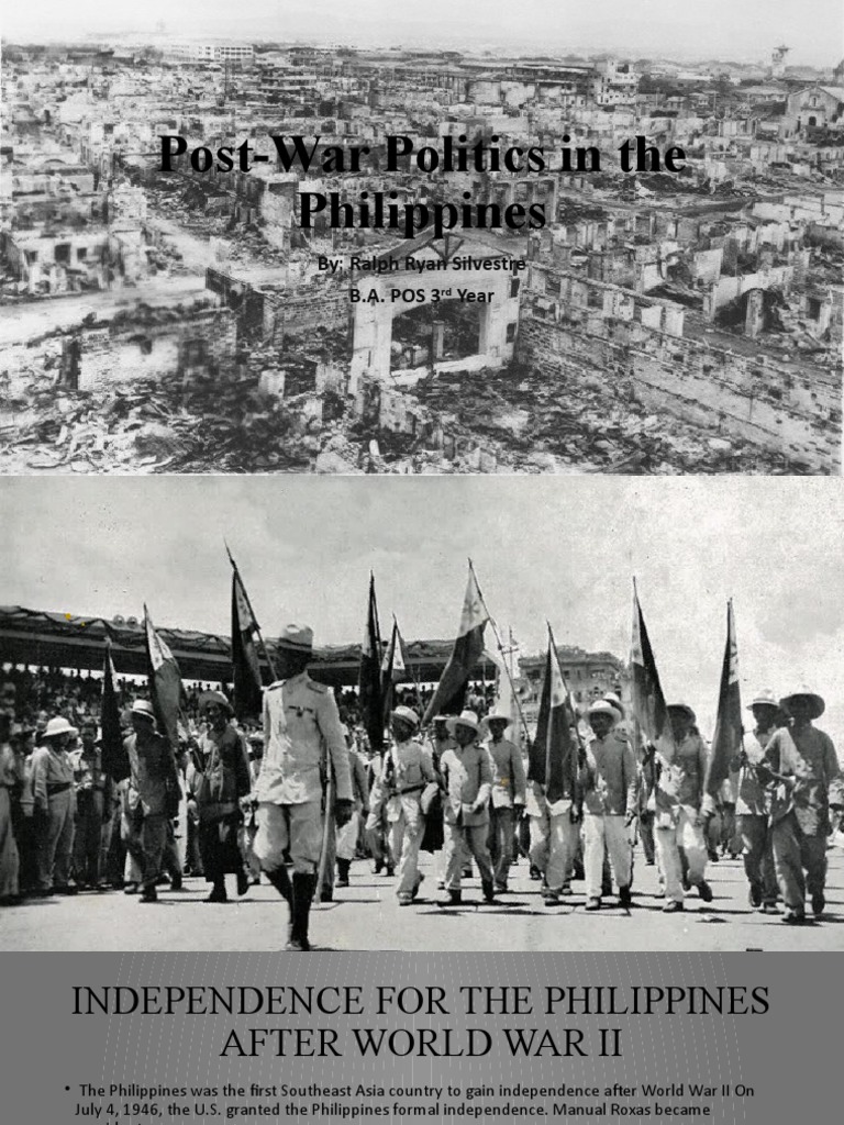 Post-War Politics in The Philippines | PDF | Government | International ...