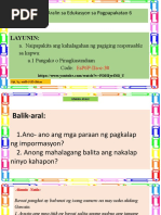 ESP 6 Q2 Module 1 - v3 | PDF