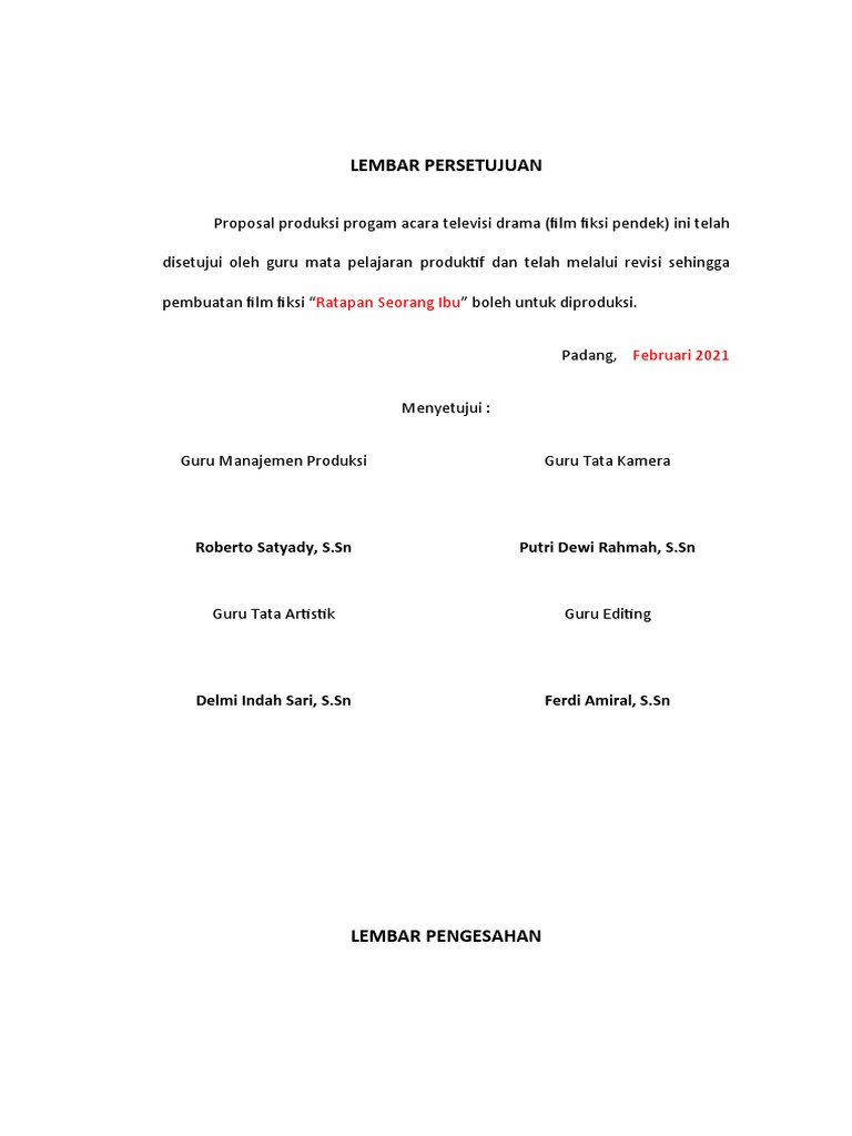 Produksi Variety Show | PDF