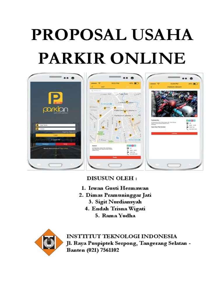 Proposal Usaha Parkir Online PDF | PDF