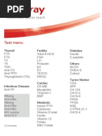 Abbott ADD-00059733 - Alinity Ci International Assay Menu PDF | PDF ...