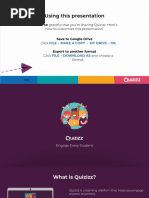 Tutorial: Quizizz | PDF | Gmail | Quiz