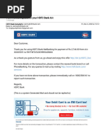 Welcome To HDFC Bank NetBanking | PDF