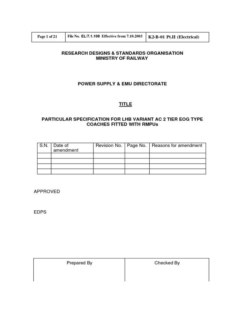 Draft LHB Coach Details. | PDF | Electrical Wiring | Mains Electricity