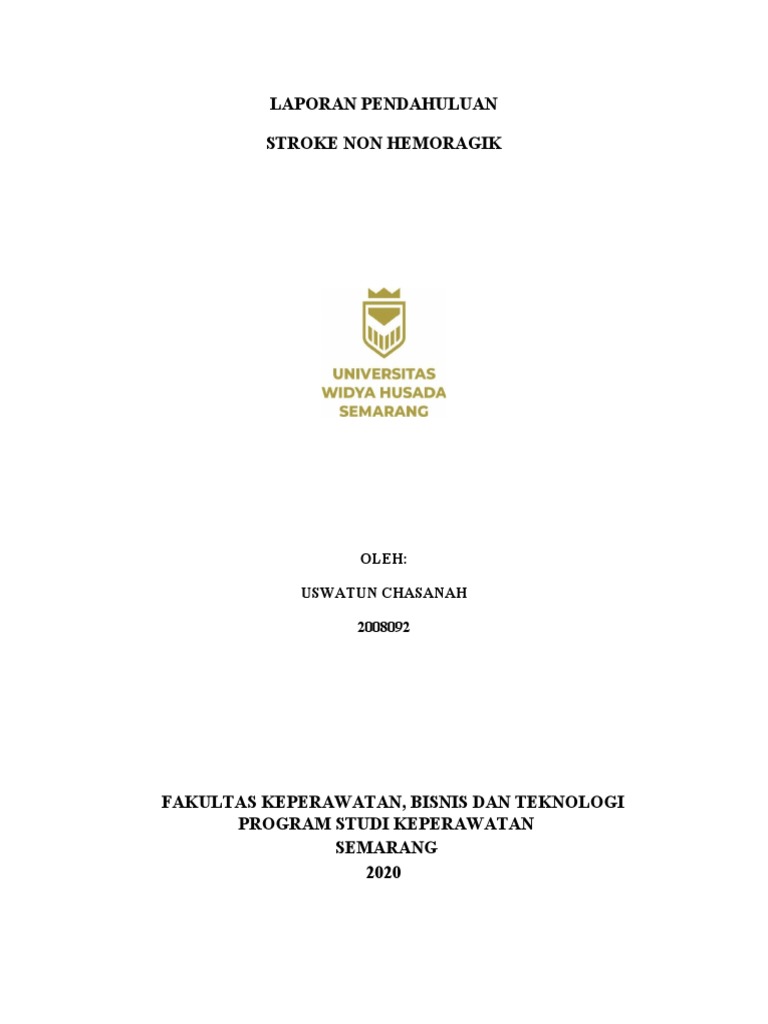 Laporan Pendahuluan SNH | PDF