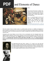 Understanding The Five Elements of Dance | PDF