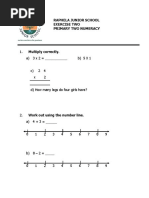 Grade 3 Math Test | PDF | Mathematics