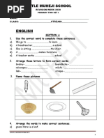 Primary 2 English Exam | PDF