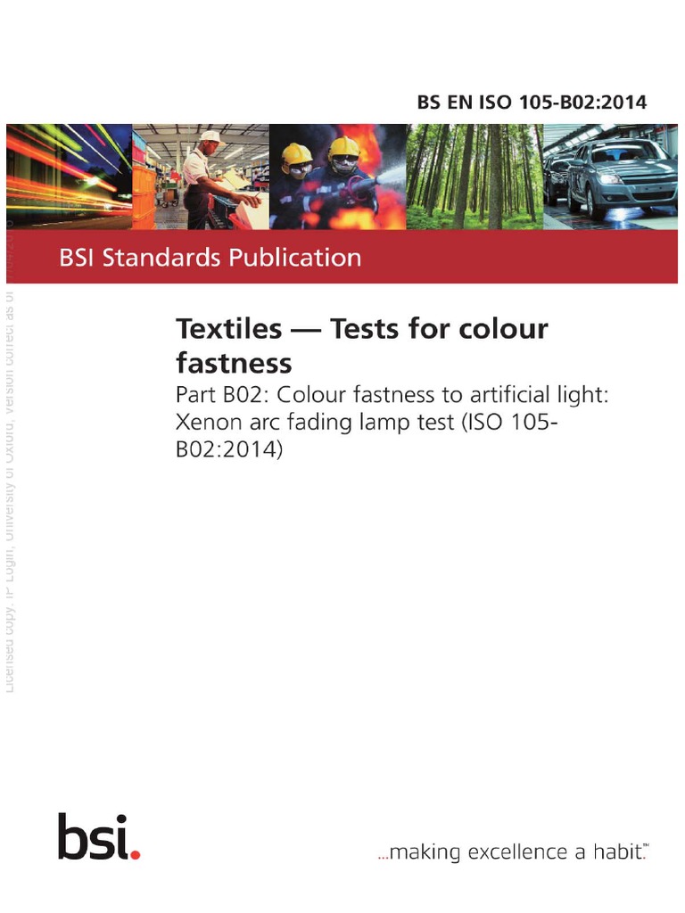 Iso 105 B02 2014 PDF | PDF