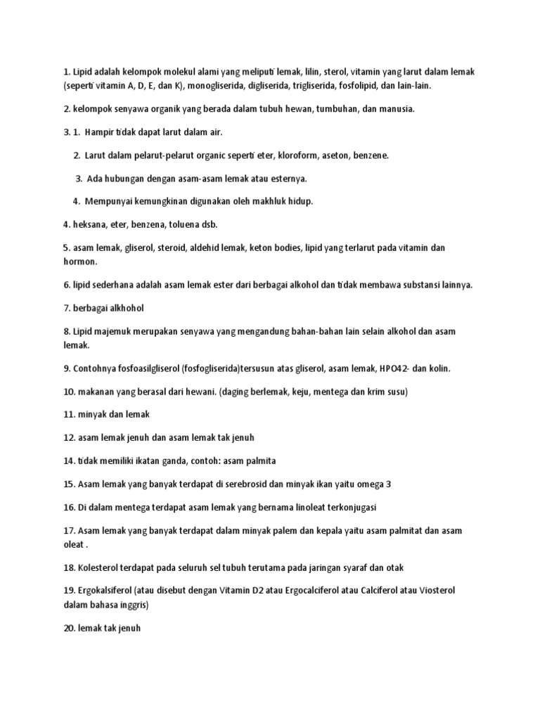 Contoh Soal Dan Pembahasan Biokimia | PDF
