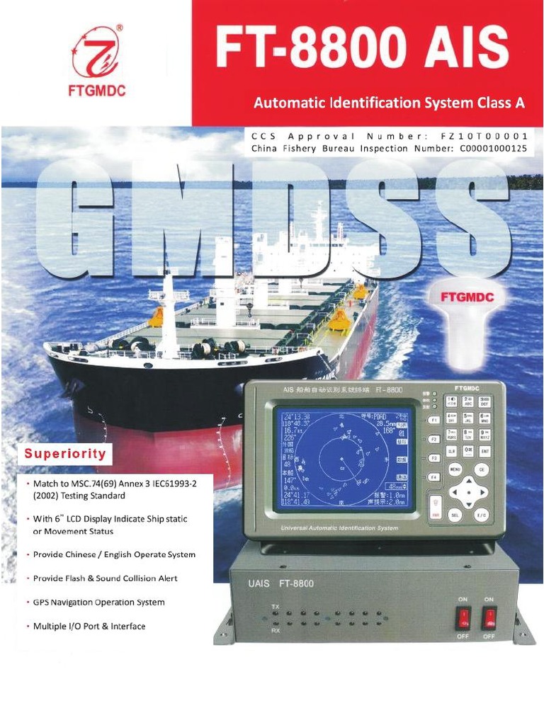 FT-8800 Ais PDF | PDF