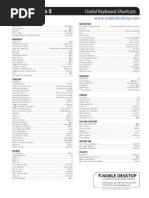 Nuke Keyboard Shortcuts | PDF | Computer Keyboard | Keyboard Shortcut