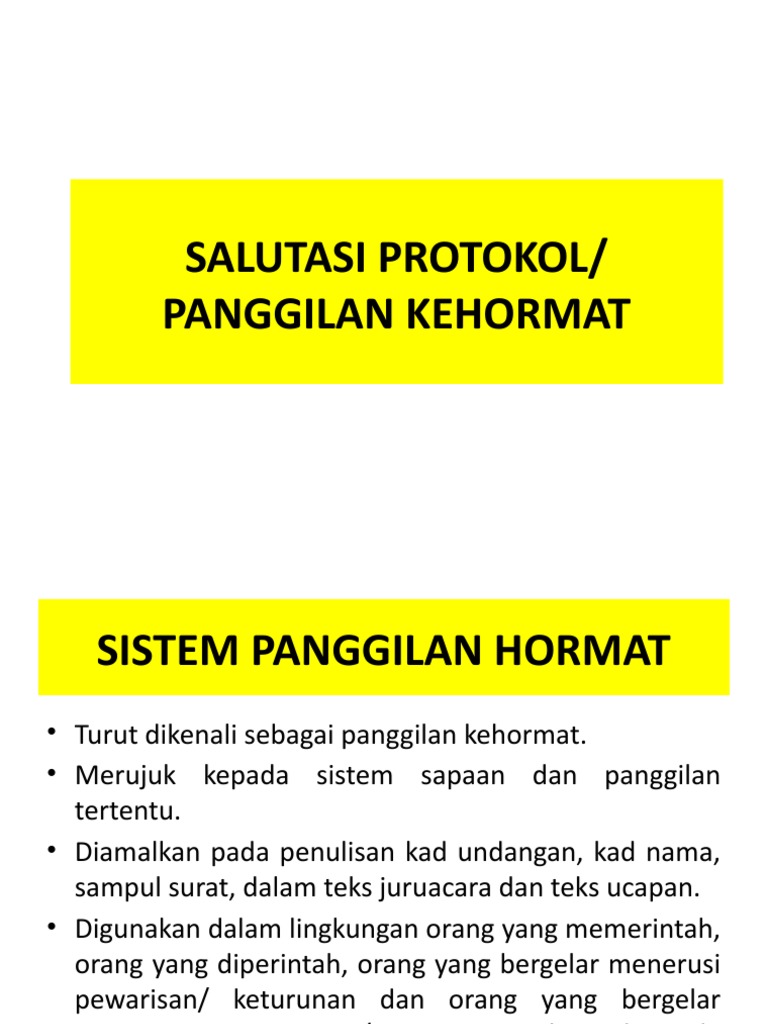 Copy of TOPIK 2.2 SALUTASI PROTOKOL | PDF
