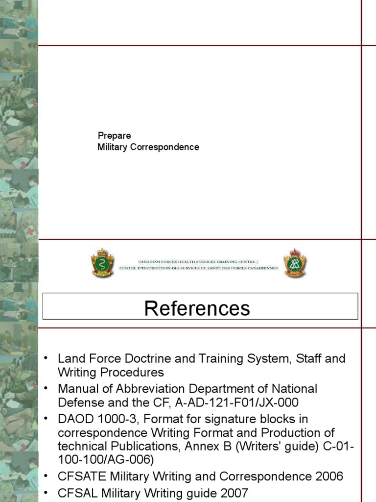 Military Correspondence Guide | PDF | Punctuation | Language Mechanics