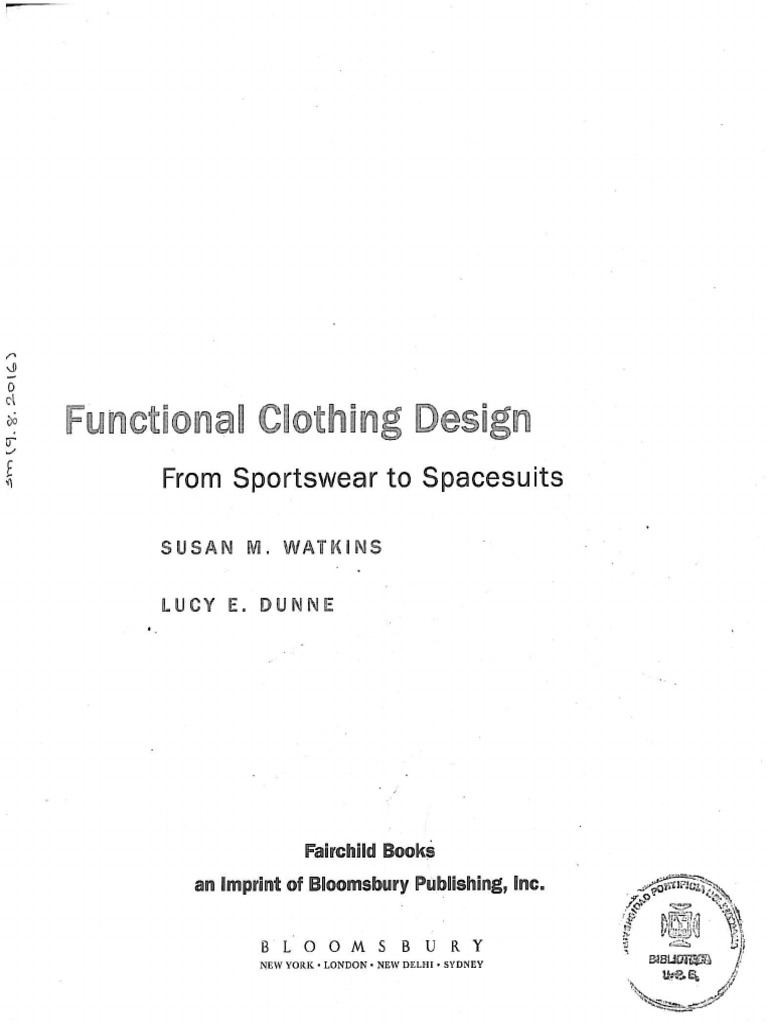 Functional Clothing Design | PDF