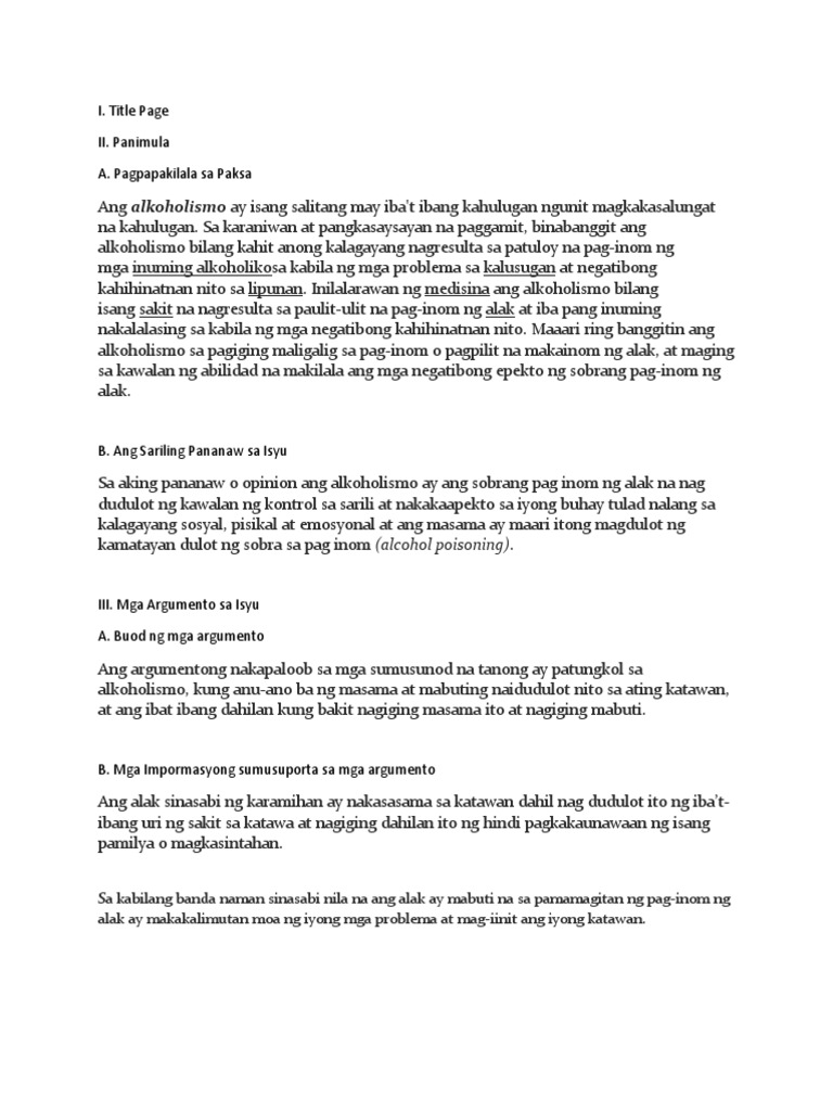 Position Paper Esp | PDF