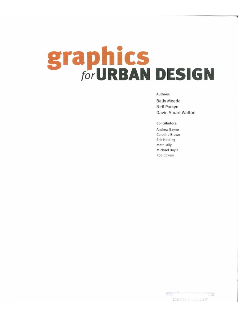 Graphics For Urban Design | PDF