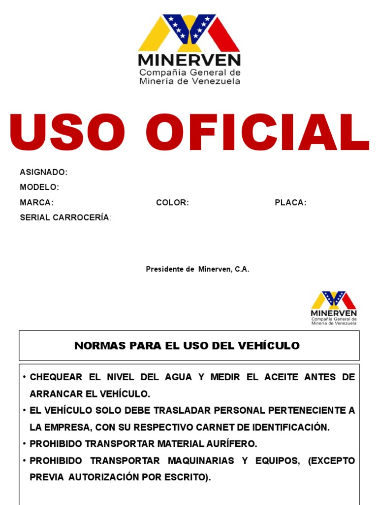 Uso Oficial | PDF