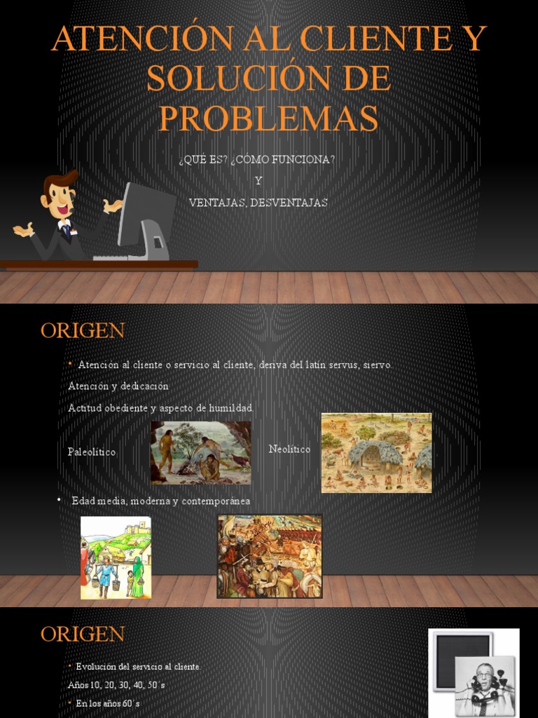 Atención Al Cliente y Solución de Problemas | PDF | Servicio al Cliente ...