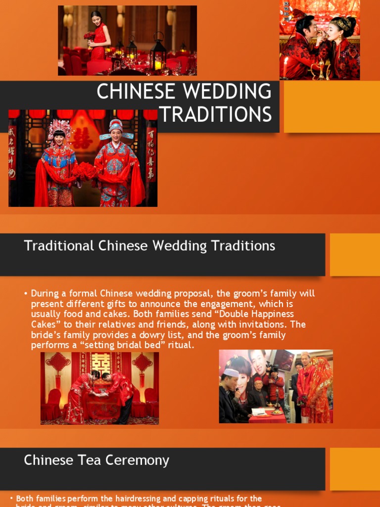 Chinese Wedding Traditions Explained | PDF | Wedding | Bride