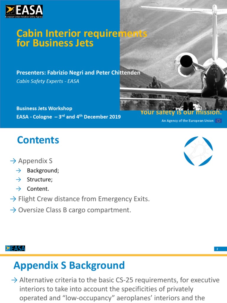 EASA CS-25 Regulations for Business Jets | PDF | Firefighting | Flight ...