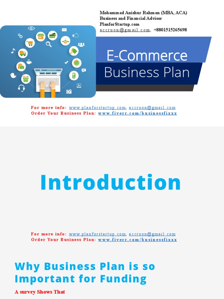 e-commerce-business-plan-mohammad-anishur-rahman-mba-aca-business