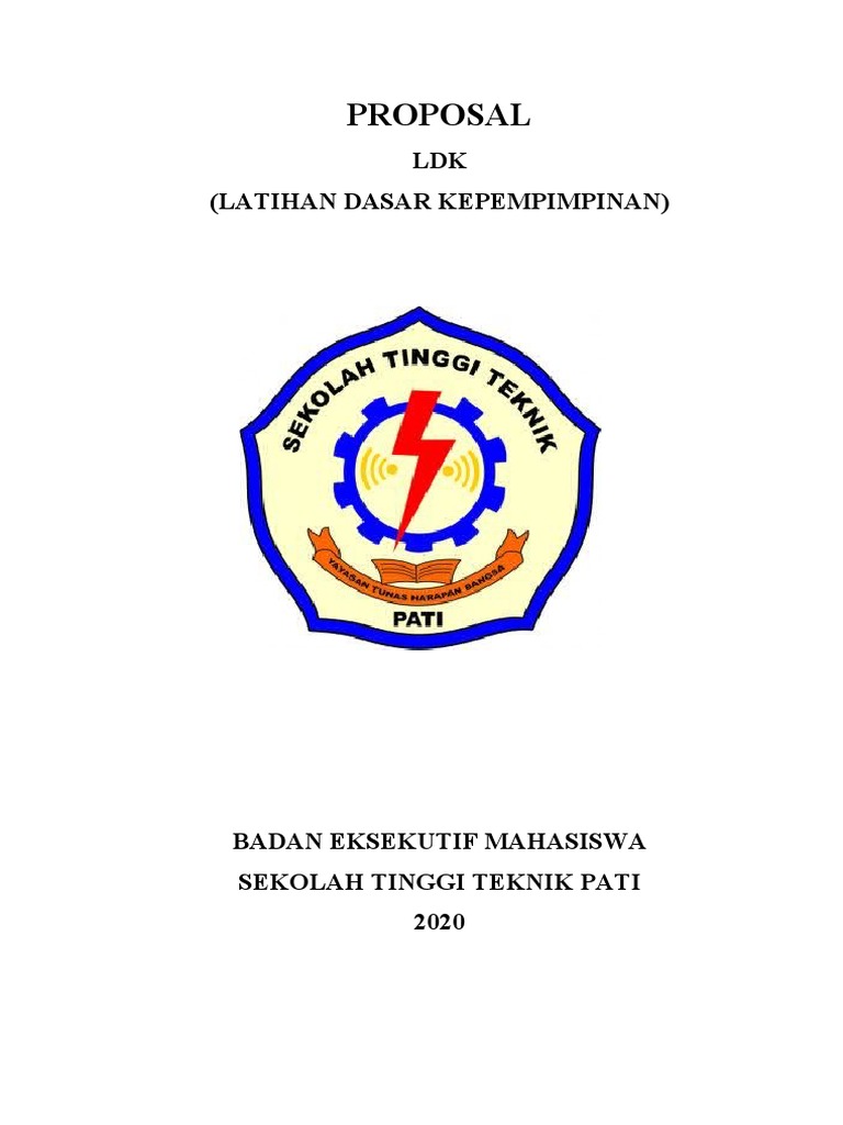 Proposal Kegiatan Ldk Pdf