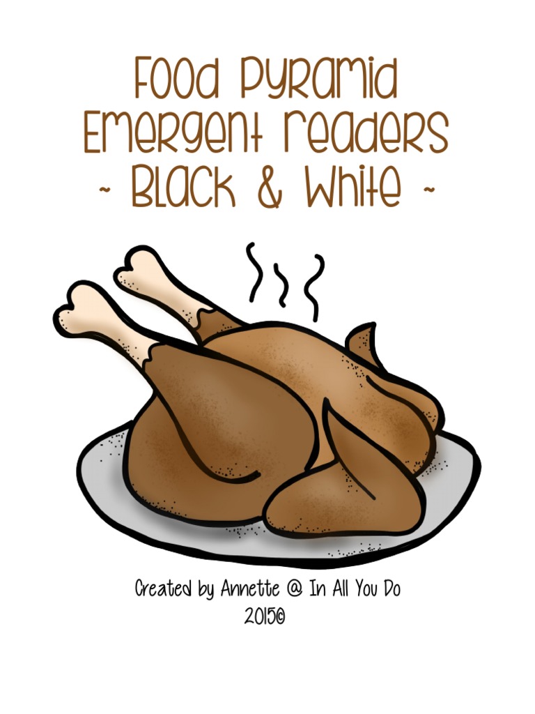 Food Pyramid Emergent Readers - BW FINAL PDF | PDF | Cereals | Eating ...