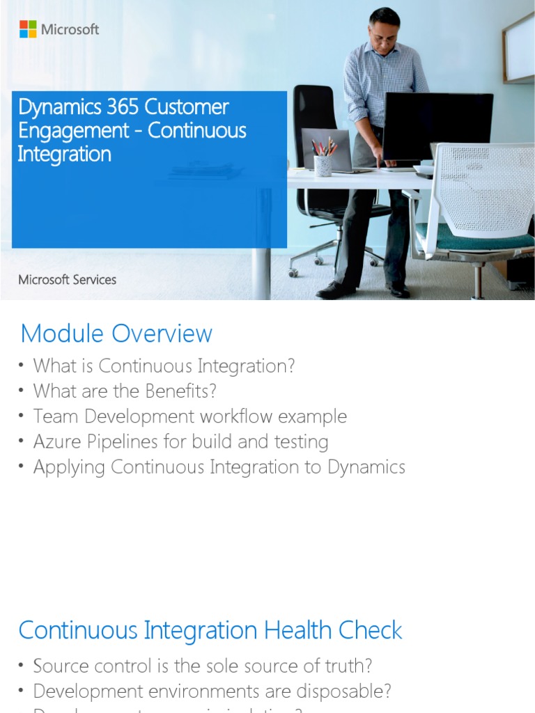3 - Dynamics 365 Customer Engagement - Continuous Integration | PDF | Version Control | Software ...