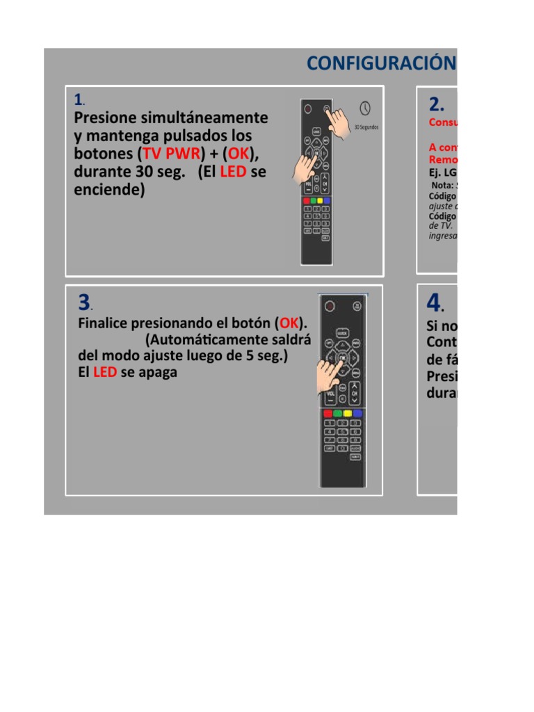 Tabla Codigos TV - Ods | PDF | Science | Ciencia y Tecnología