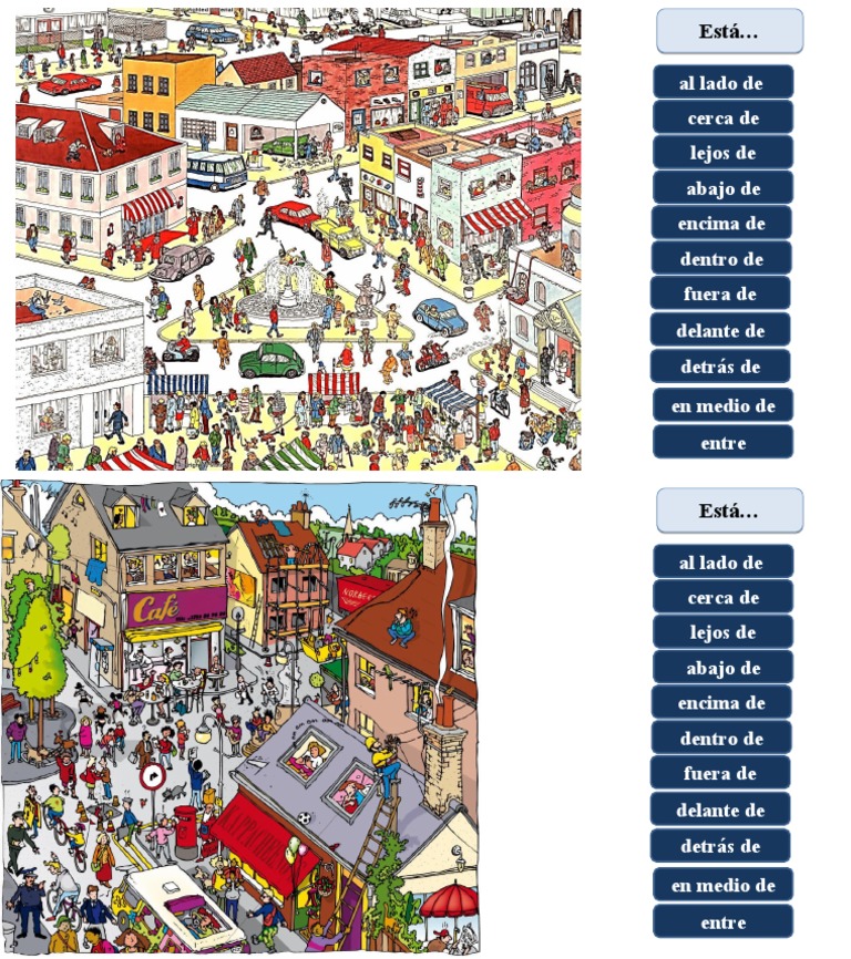 Donde Está Wally Expresiones Ubicar | PDF