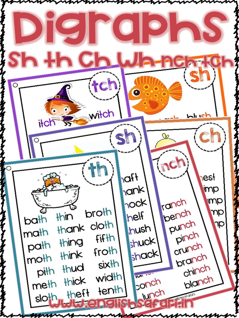 Digraph Words List | PDF