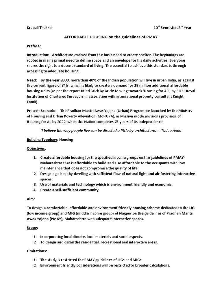 Krupali Thakkar - Synopsis 1 | PDF | Economies | Business