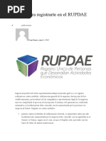 Rupdae Guia Rupdae 1 | PDF | Archivo de computadora | Informática