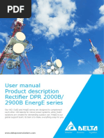 DPR2900B-48 User Manual | PDF | Rectifier | Alternating Current